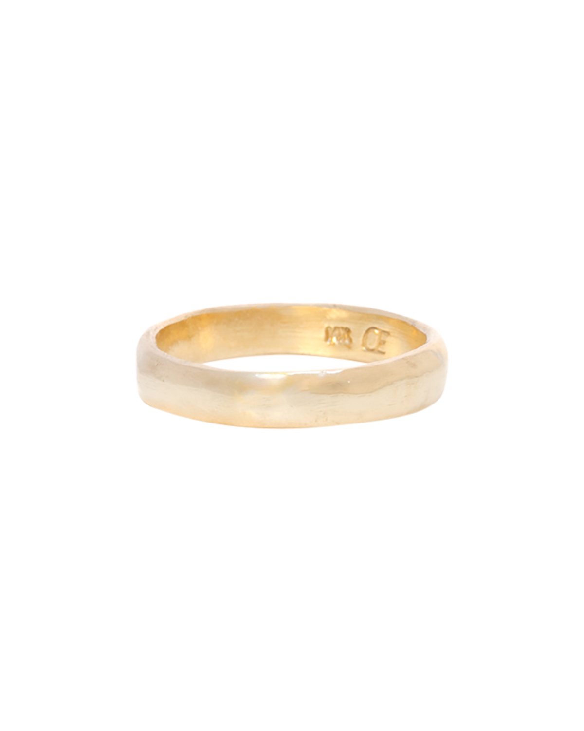 Cypress 4mm Band - Thin Mens Wedding Band in Silver, 14k or 18k Gold ...